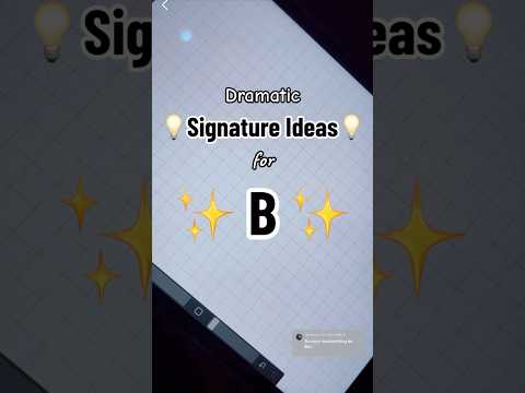Dramatic Signature Ideas for B Names #signature #letter #name #B #handwriting #cursive #calligraphy
