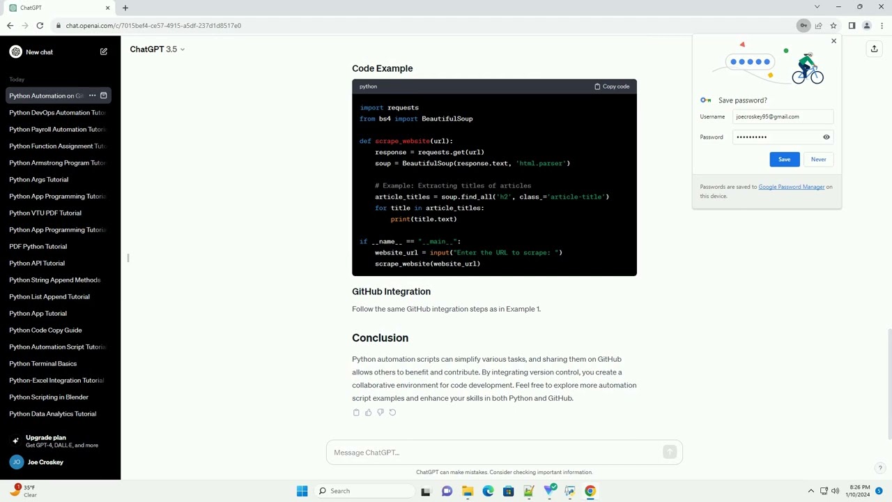 python automation scripts examples github