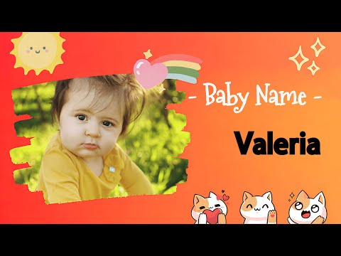 VALERIA | Valeria name meaning | Girl Name Meaning | Healthy and strong (2023)