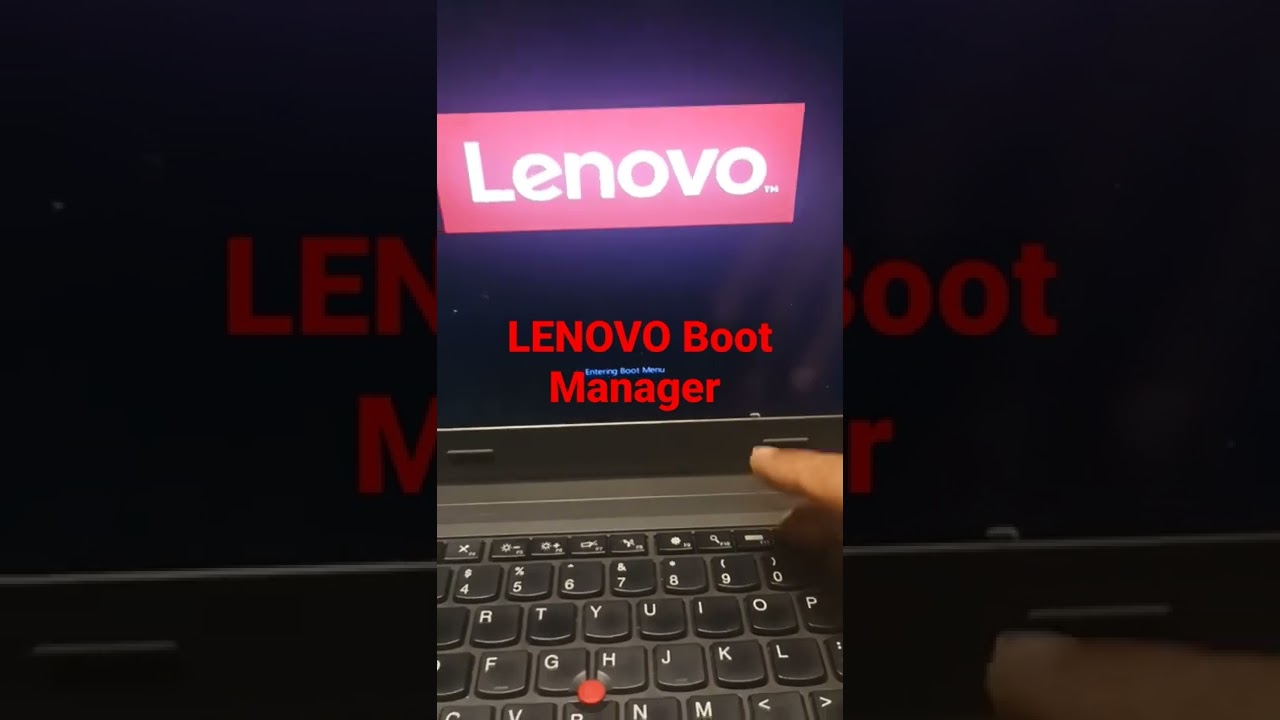 Enter Boot Manager Lenovo PC Laptop