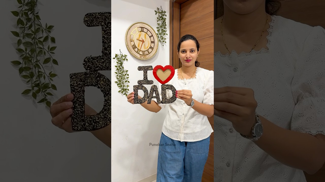 Easy And Beautiful Father’s Day Card Making | Father’s Day Gift ideas #fathersday #father #giftideas