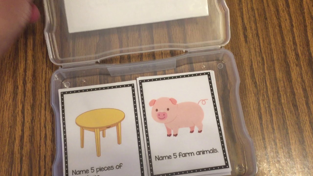 Explaining Category and What Doesn't Belong Level 1 and Level 2 Cards