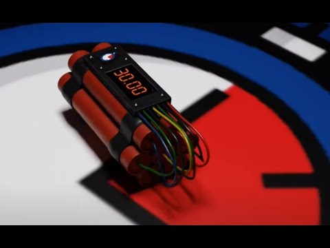 30 Second Timer Bomb with Explosion and Music π£β°ππ΅ (3D Version)