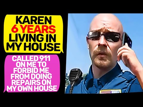 Smug Karen calls 911 on me at my own house! I am the owner of this land r/MaliciousCompliance