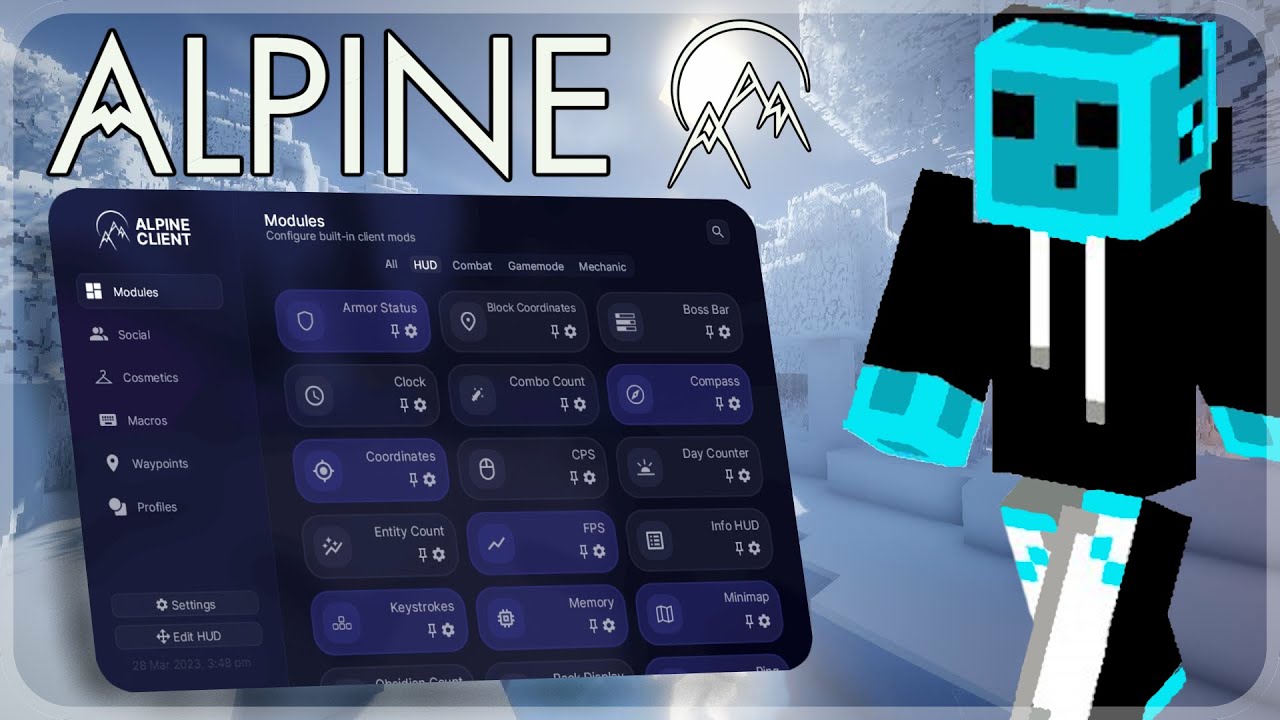 #1 FPS Boost Client Minecraft 1.21 - Alpine