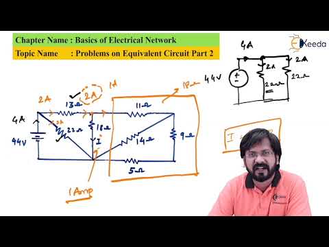 Problem 2: Equivalent Circuits in Basics of Electrical Network - GATE Electrical Circuit Theory ...