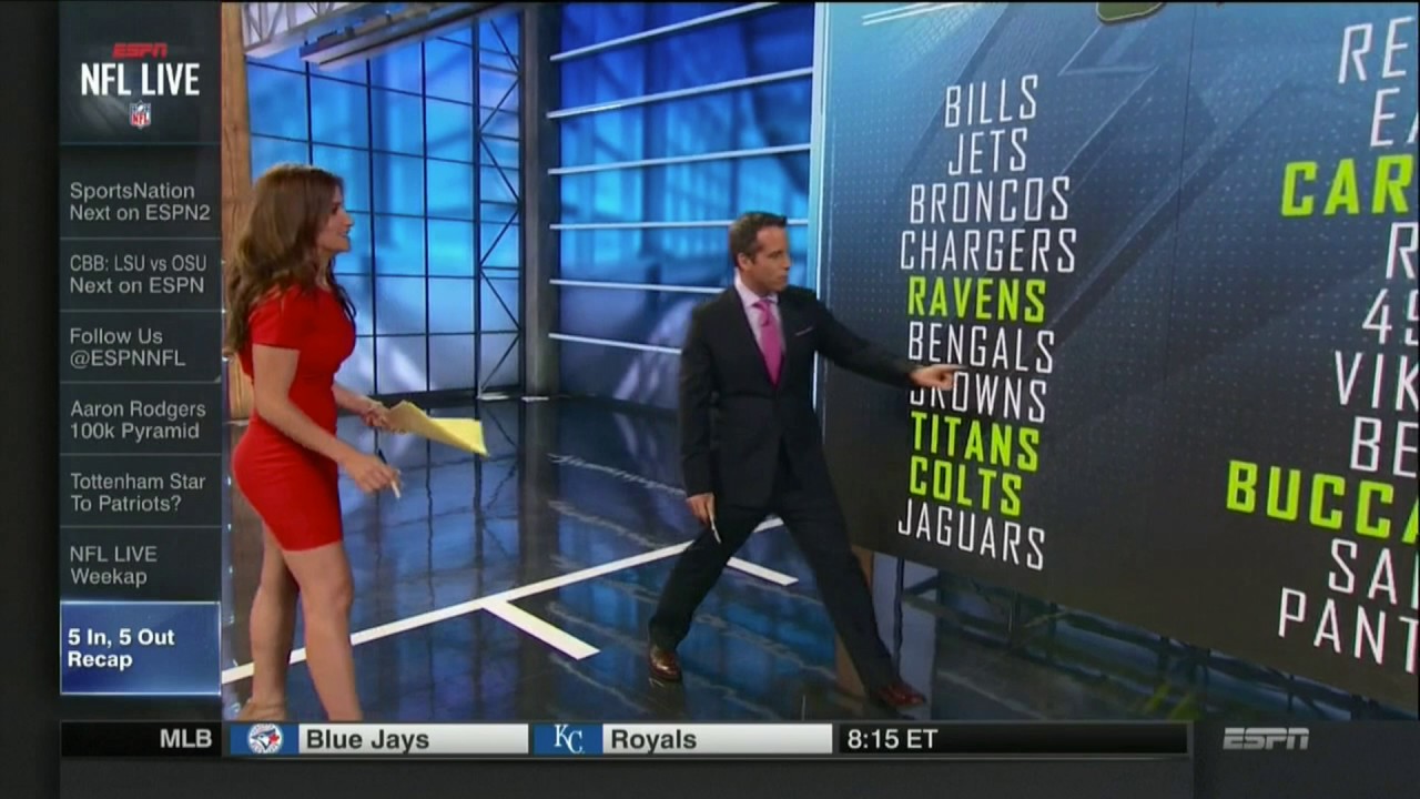 The Lady in Red Dianna Russini | ESPN
