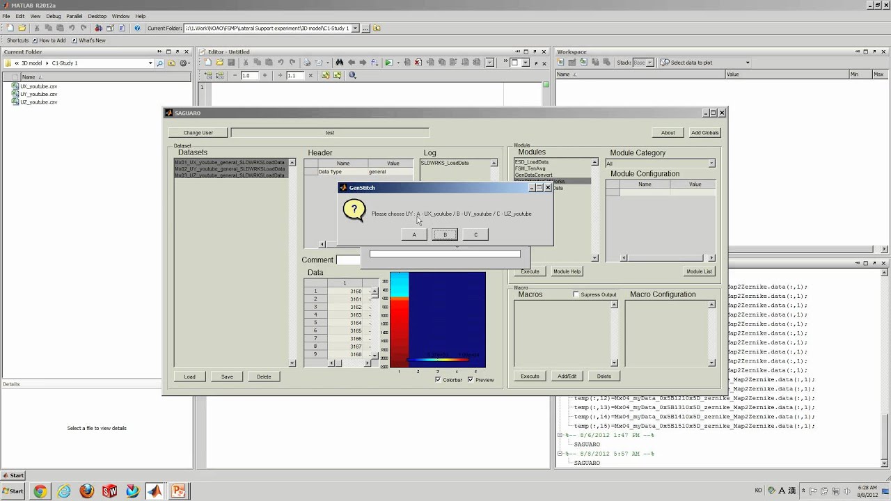 Solidworks Simulation: Post-processing FEA results with SAGUARO