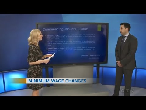 Bill 148 and Minimum Wage in Ontario