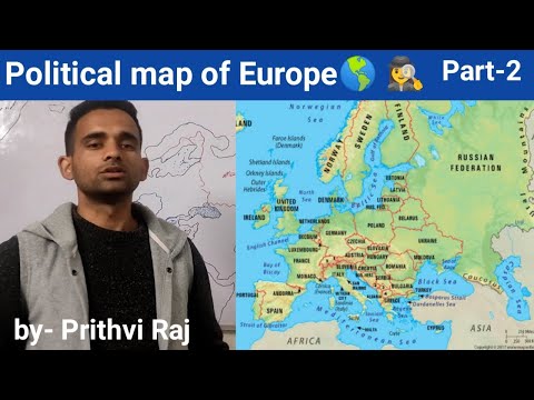 European Countries !! Political map of Europe!! (@prithviraj5597)