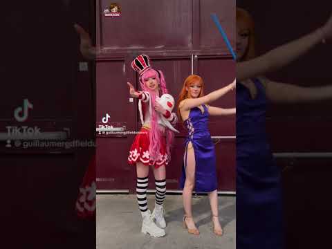 Perona & Nami cosplay #peronacosplay #namicosplay #onepiececosplay #onepiecegirls #shorts
