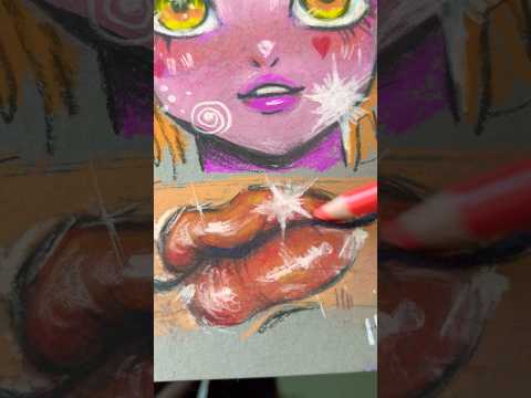 Anime lips drawing #animationmeme #mbti #art #manga #animedrawing