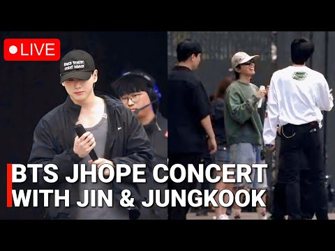 LIVE🔴 BTS J-hope Final Concert with Jungkook & Jin Hope On The Stage and BTS FESTA FULL FANCAM 2025