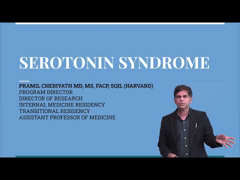 Serotonin Syndrome - Explained under 9 minutes - Everything you need to know -By Pramil Cheriyath MD