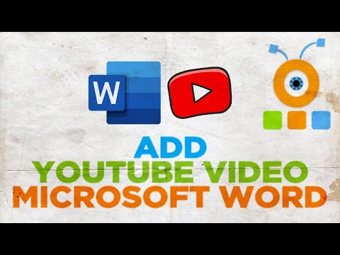 How to Add or Embed a YouTube Video into Word