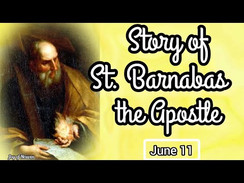 The Inspiring Story of ST. BARNABAS THE APOSTLE || Patron Saint of Cyprus, Antioch and Hailstorms