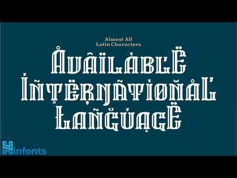 WallAxe Font - Best Medieval Fonts 2022 | Hinfonts - Download Font Free