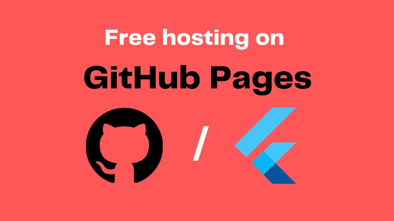 Flutter Web App Deploy on Github Pages