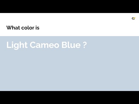 Light Cameo Blue color #c6d4e1 hex color - Blue color - Warm color c6d4e1