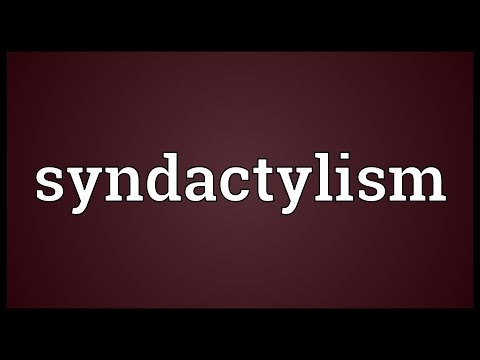 Syndactylism Meaning