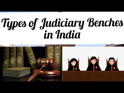 types of benches in Indian Judiciary....