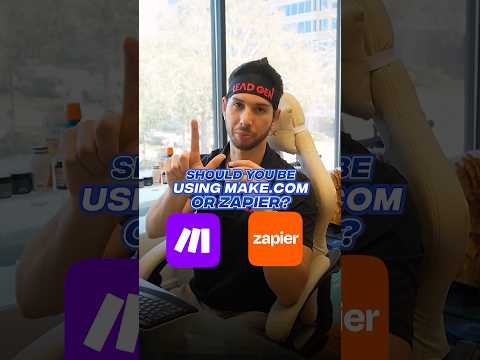 Make.com vs. Zapier β The Best Automation Tool? (Save $$$ on Workflows)