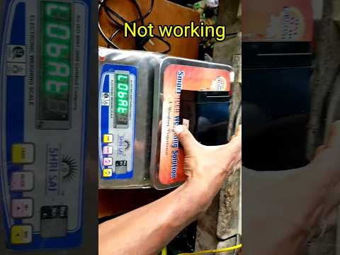 Weight Machine Reading Problems / Digital Palla repair / Weight Machine Display Issu #shorts