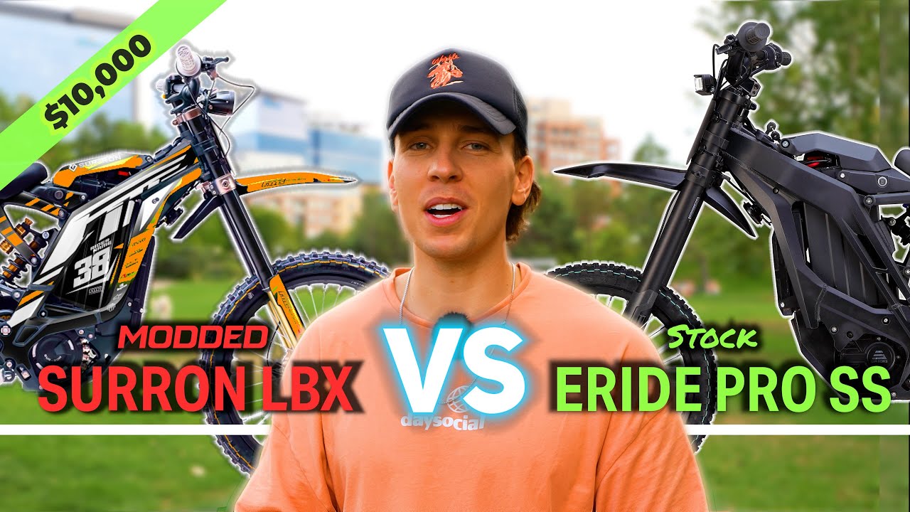 MODDED Surron VS ERide Pro SS | Which is REALLY Better?