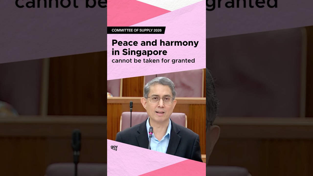 COS 2026: Peace and harmony in Singapore cannot be taken for granted