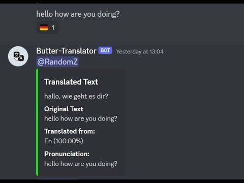 Translating Discord Bot | How to make a Discord Bot with Python