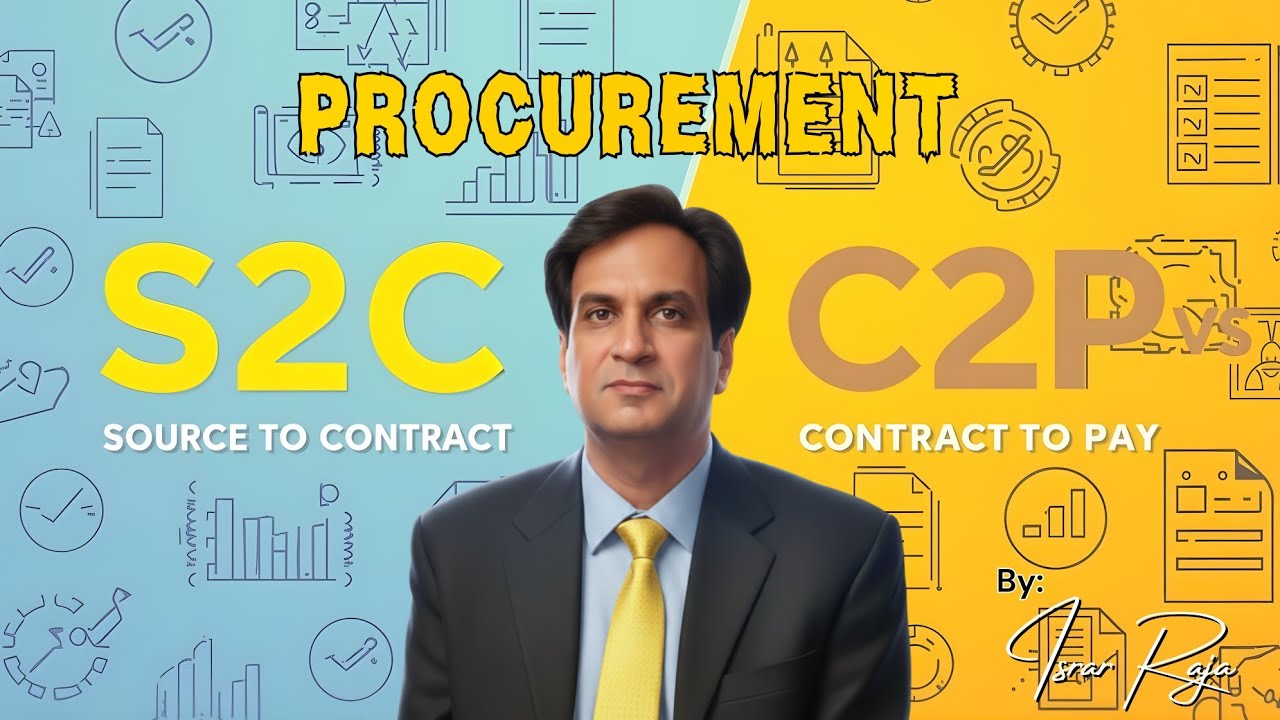 PROCUREMENT PROCESS | S2C & C2P | Source to Contract VS Contract to Pay | Sourcing | Contract | Pay 
