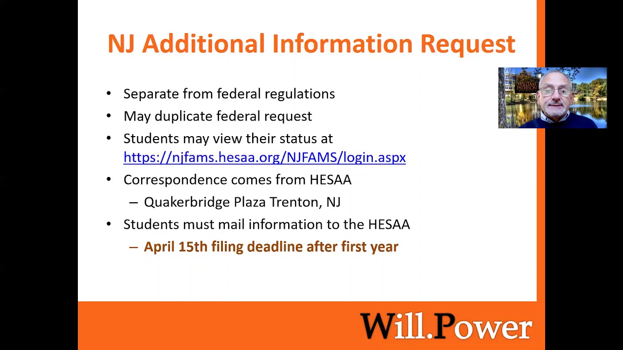 Complete Your Financial Aid File