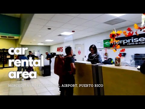 Car Rental Area at Mercedita International Airport (PSE) | Ponce, Puerto Rico