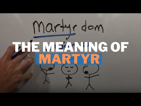 The Meaning of Martyr in Christianity