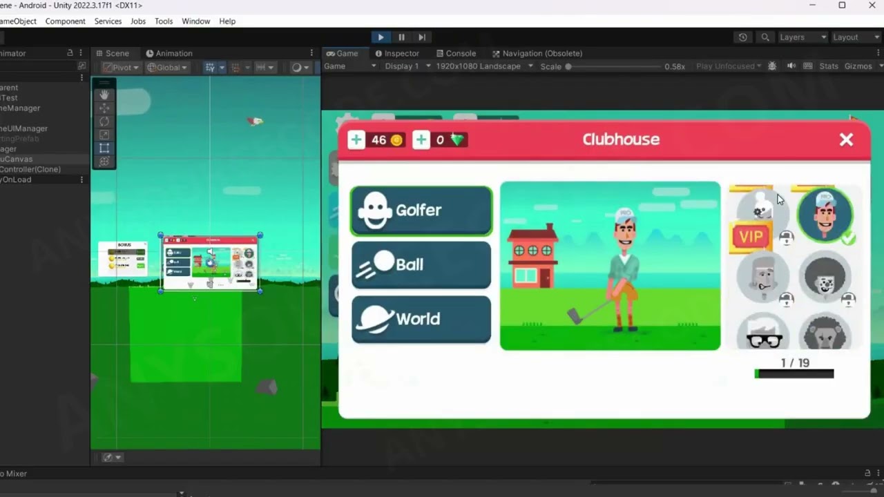 Golf Orbit Unity Game Source Code #unity #unity3d #unitydev #unitydeveloper #sourcecode