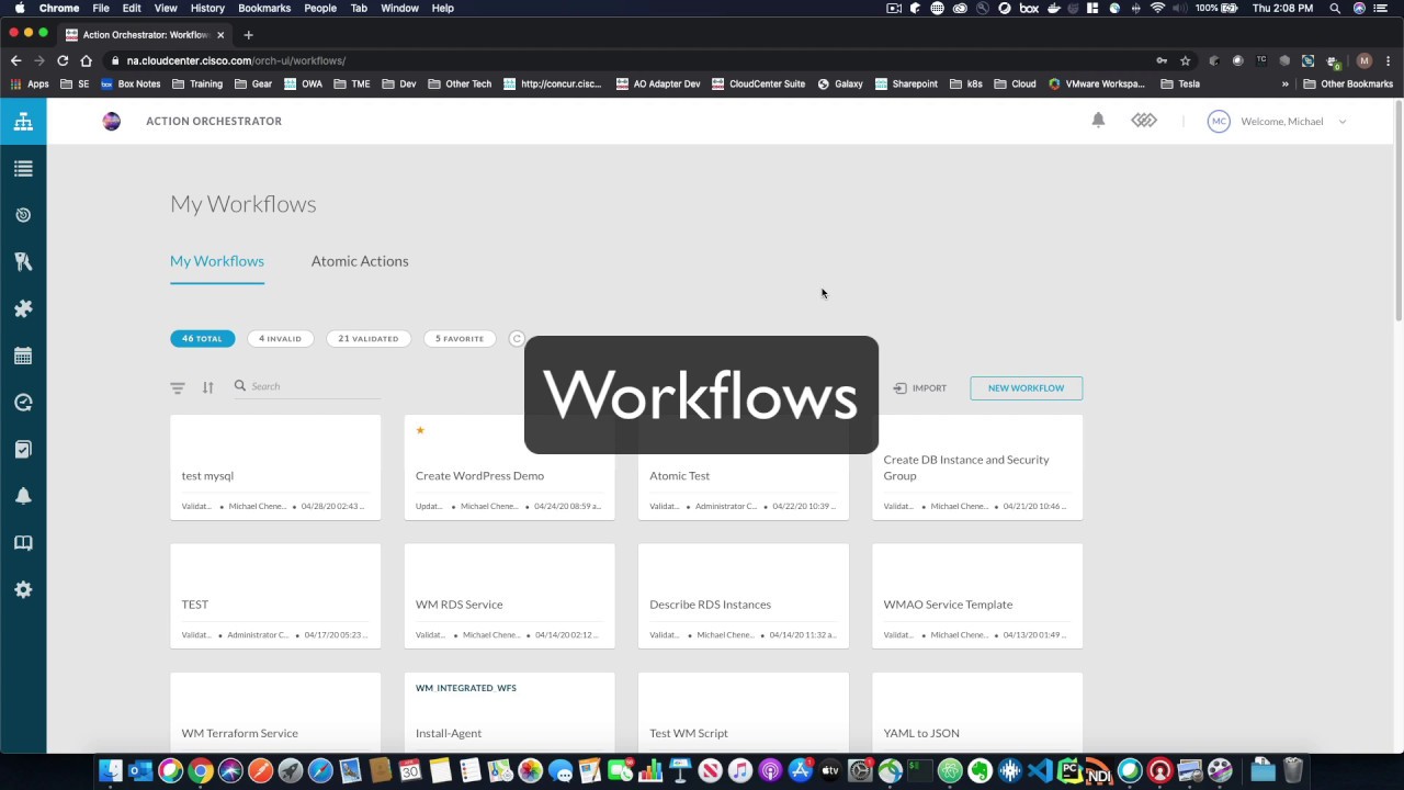Workflows