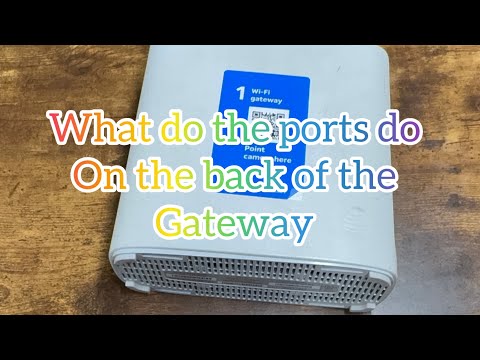 Bgw320 gateway. Getting to know the ports and what they do with att fiber WiFi 6 router how to guide
