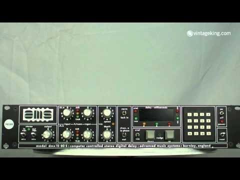 AMS DMX 15-80S Digital Delay - ranked #163 in Effects Processors ...
