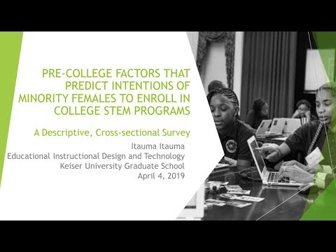 PhD Dissertation Defense | Itauma Itauma | Keiser University Instructional Design and Technology