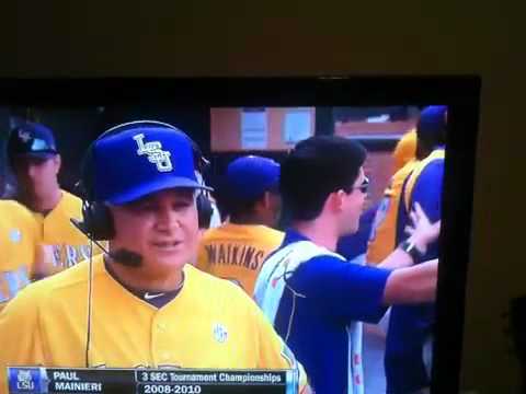 LSU Nose Picker at Vandy/LSU Baseball Game