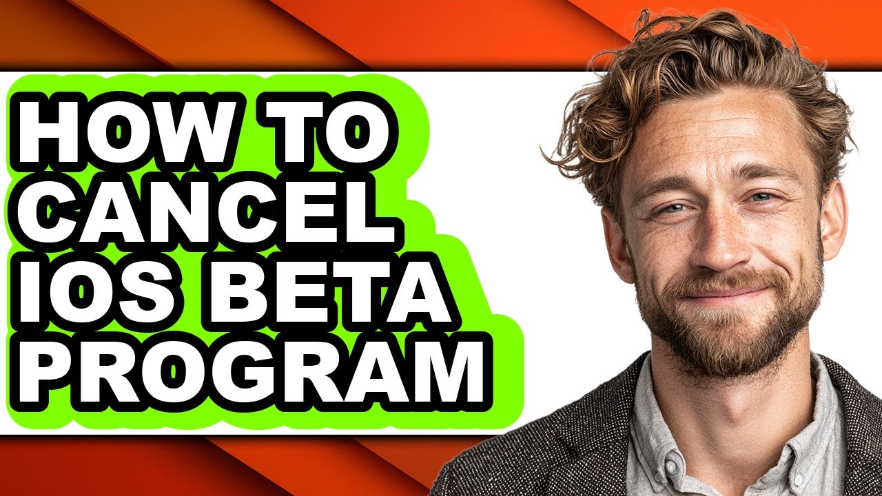 How to Cancel Ios Beta Program (easy Method)