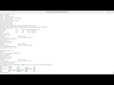 kexec: loading an ubuntu kernel and initramfs on a vanilla Linux kernel 6.15 and busybox ramdisk