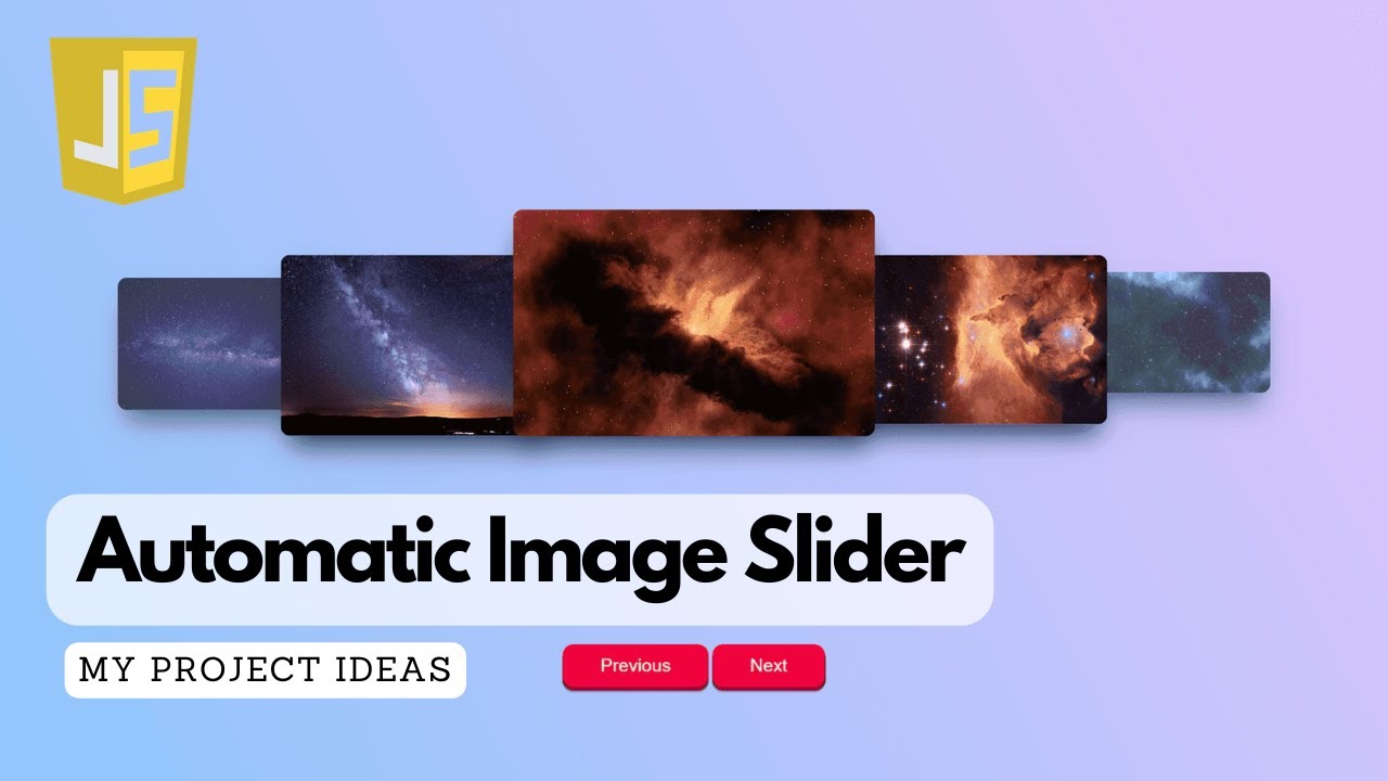 Automatic Image slider using JavaScript | JavaScript Projects