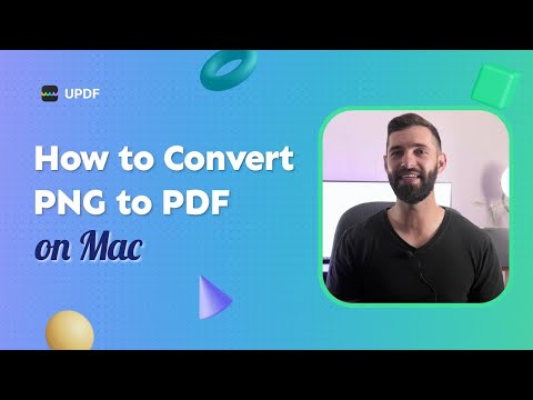 How to Convert PNG to PDF on Mac