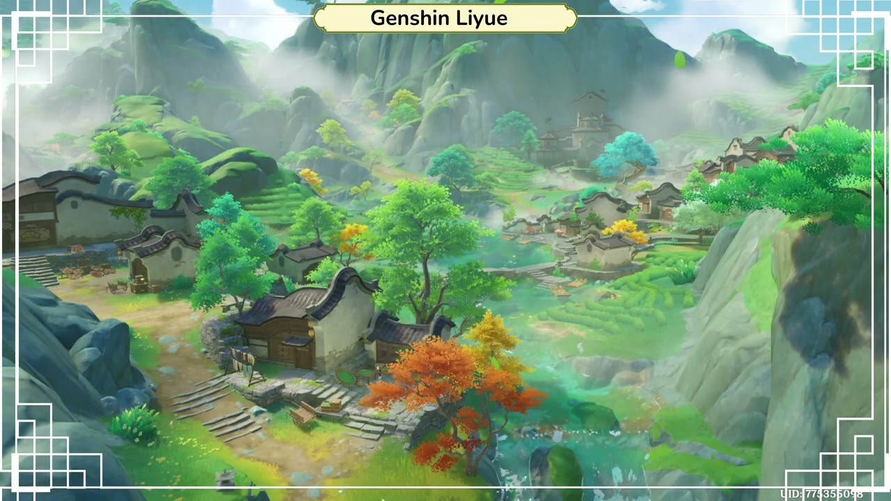 Genshin Liyue live wallpaper