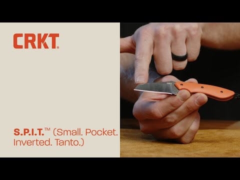 CRKT S.P.I.T.™ (Small. Pocket. Inverted. Tanto.) | Alan Folts Design