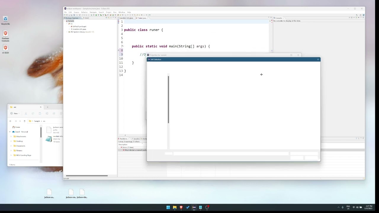 Jackson Import Issues with Eclipse