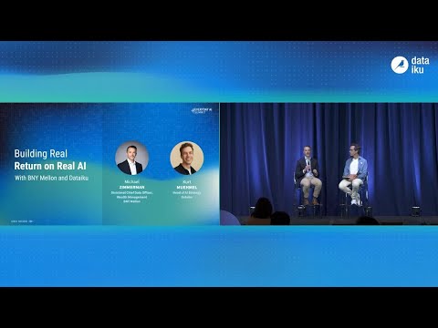 Building Real Return | BNY Mellon and Dataiku | EAI NYC