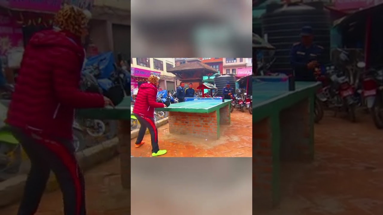 Ping Pong with the Police in Nepal