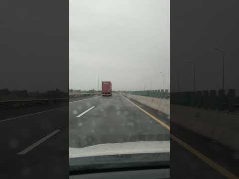 Travelling On M4 Motorway
